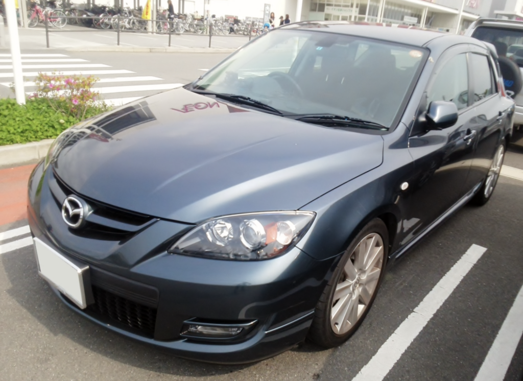 初代マツダスピードアクセラBK3Pの買取相場と高額売却査定テクニック – 千葉県柏市で自動車修理、鈑金塗装をお探しならライドハイにお任せください。